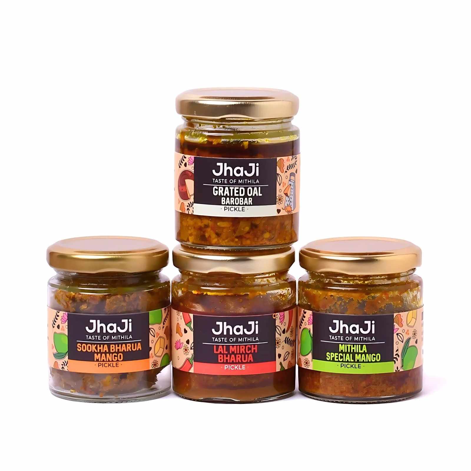 Buy Sample Packs of Authentic Bihari Pickles at JhaJi Store