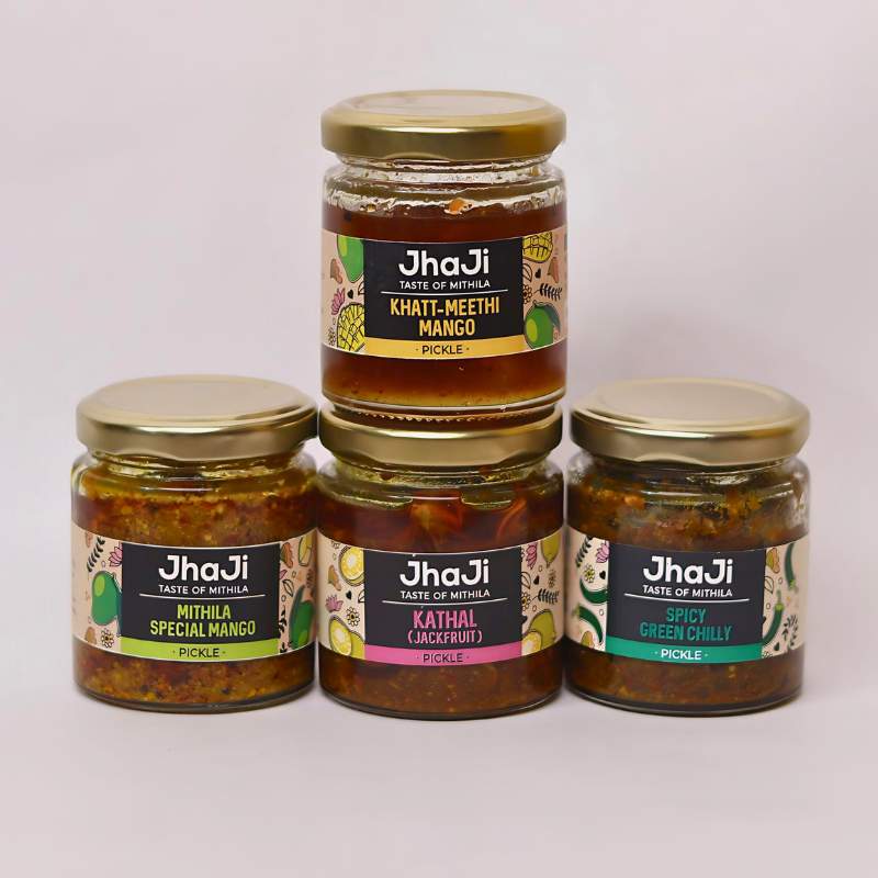 Buy Sample Packs of Authentic Bihari Pickles at JhaJi Store